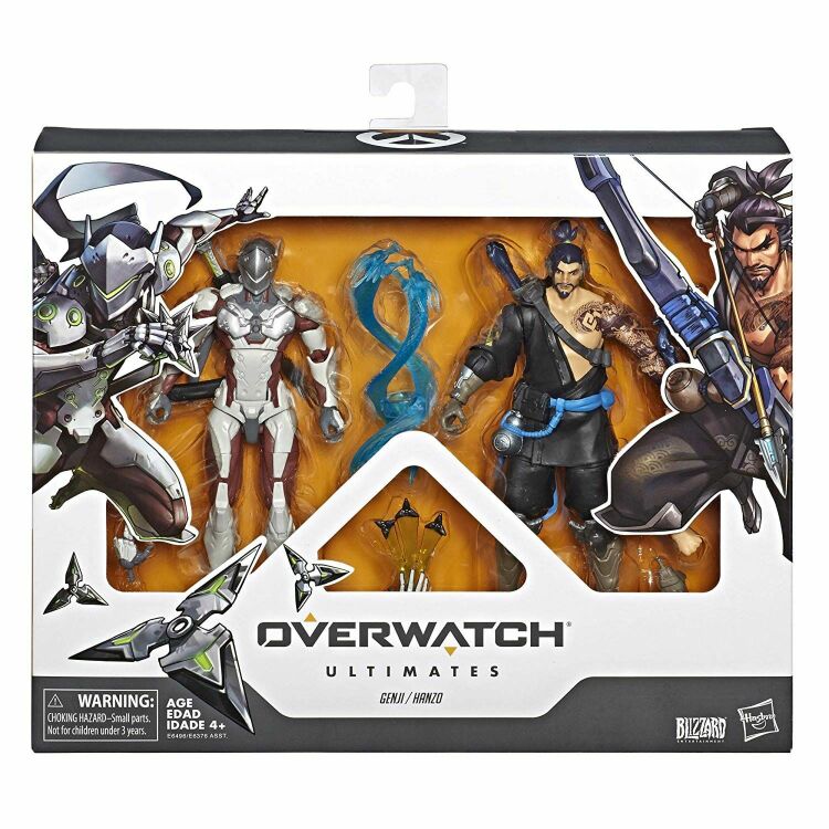 Фігурка Overwatch Ultimates Series Genji and Hanzo Collectible Action ...